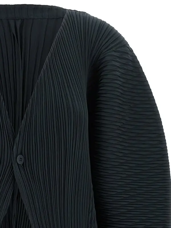 Issey Miyake Leaf Pleats Cardigan
