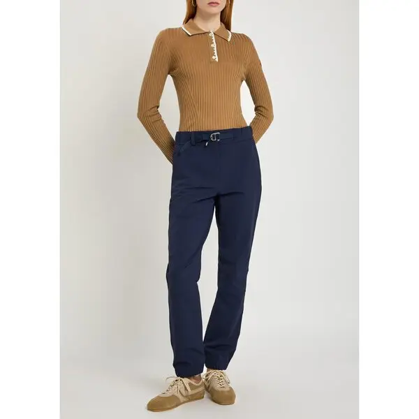 Moncler Long-sleeve Polo Shirt