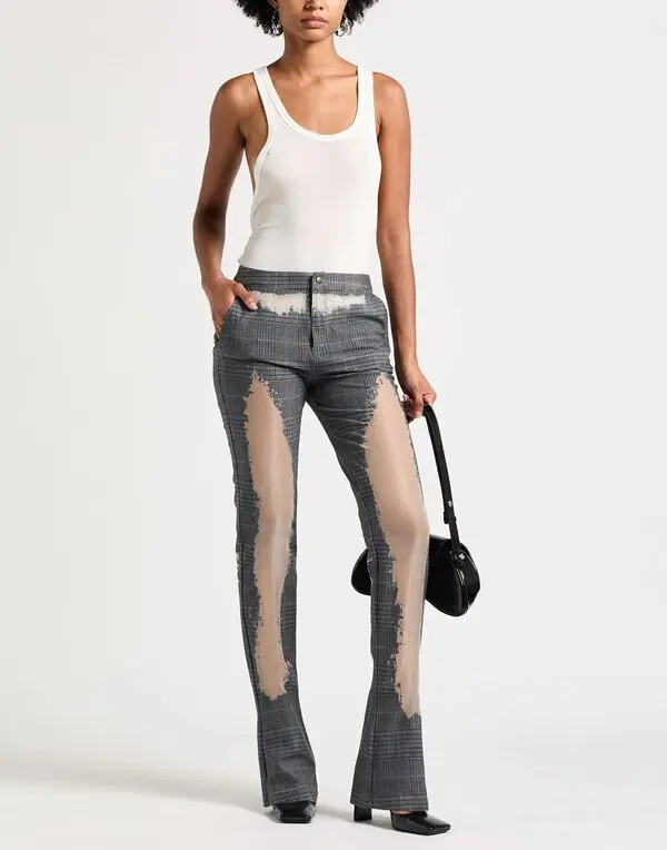 DIESEL® Plaid Flared Pants
