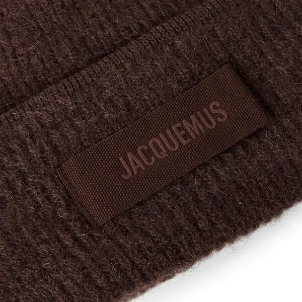 Jacquemus Ribbed Knitted Cold-weather Cap