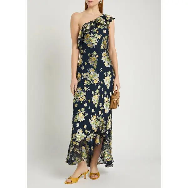 Rixo One-shoulder Dress