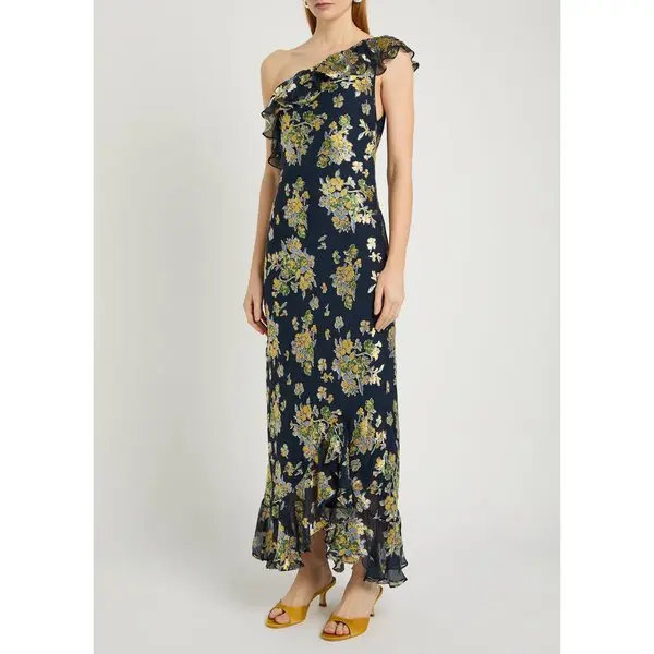 Rixo One-shoulder Dress