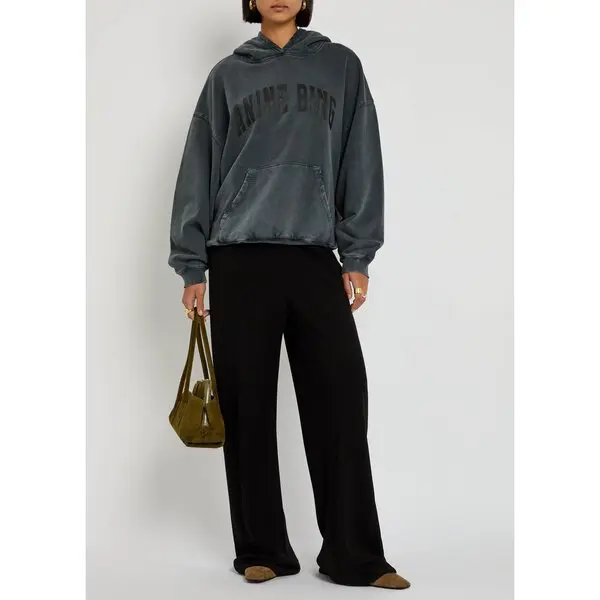 ANINE BING Cotton Oversized Sweatshirt