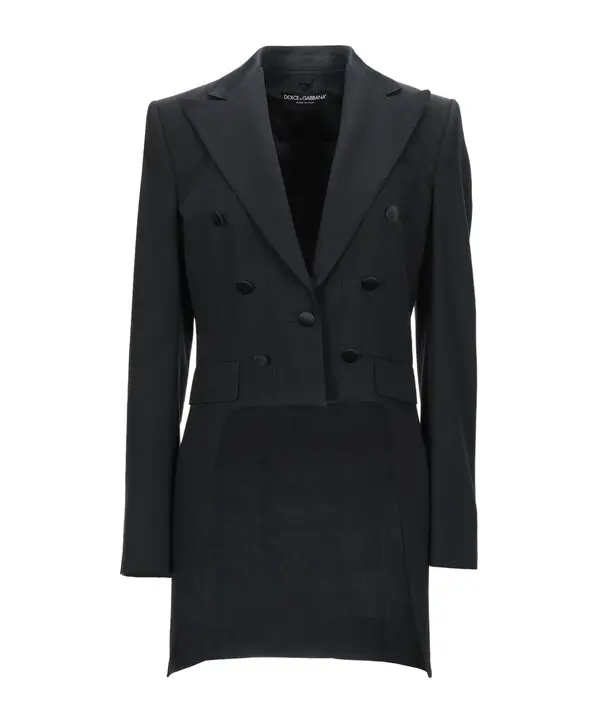 Dolce & Gabbana Long Sleeves Blazers - Black