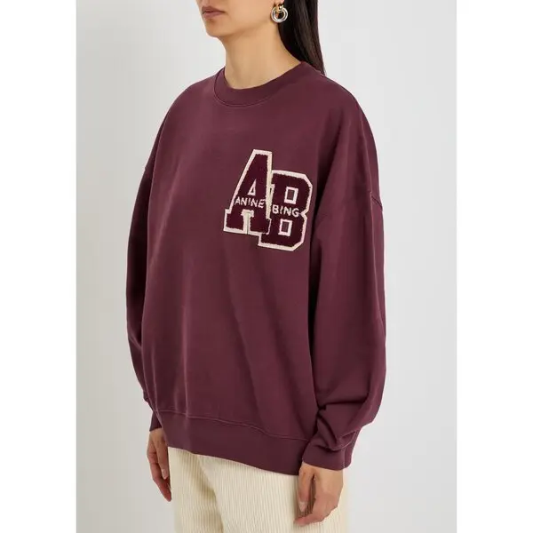 ANINE BING Pure Cotton Sweatshirt