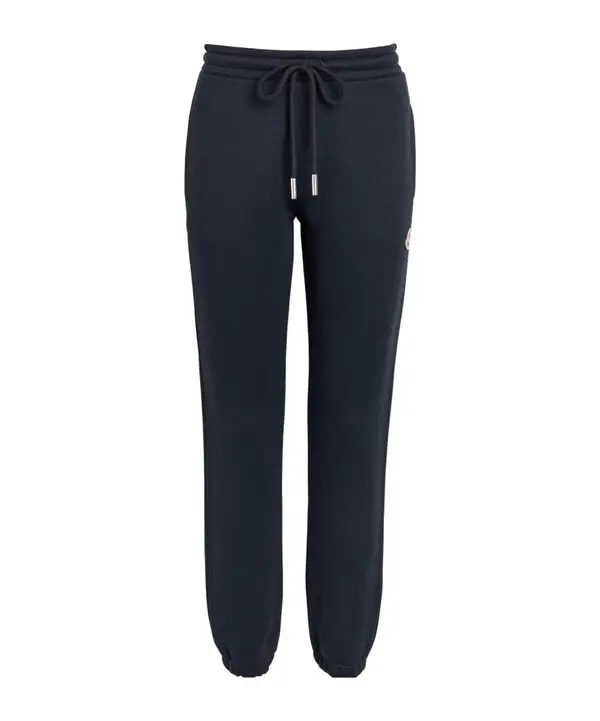 Moncler Cotton Relaxed-fit Joggers - Black