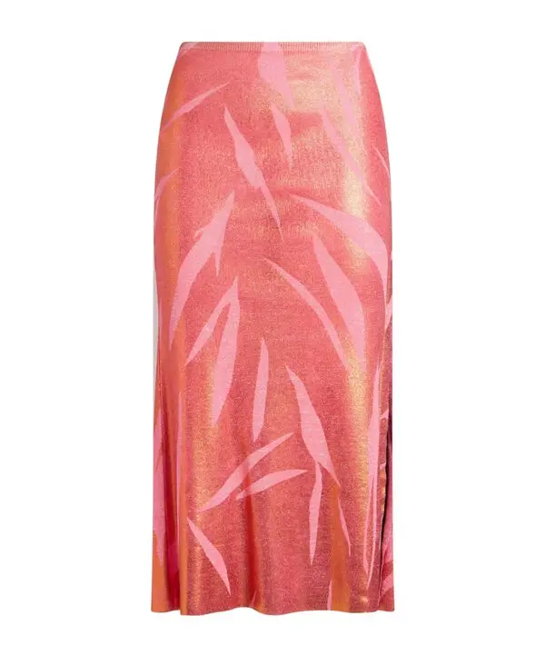 DIESEL® Two-tone Pencil Skirt - Red
