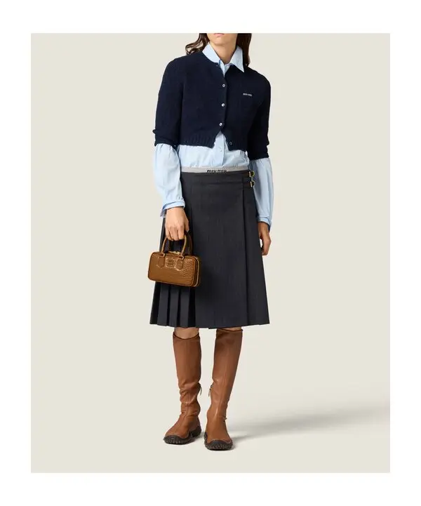 Miu Miu Wool And Cashmere Cardigan