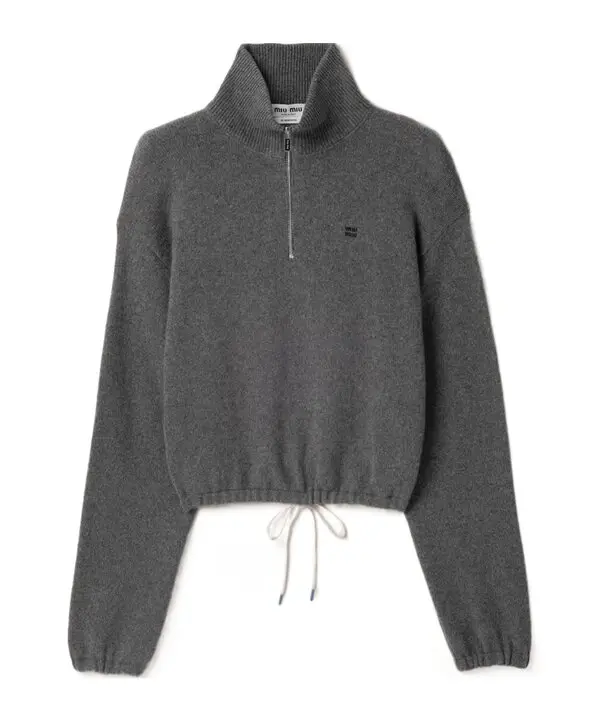 Miu Miu Wool-cashmere Blend Sweater