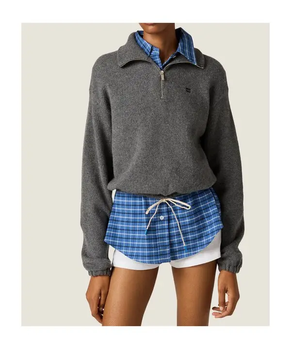 Miu Miu Wool-cashmere Blend Sweater