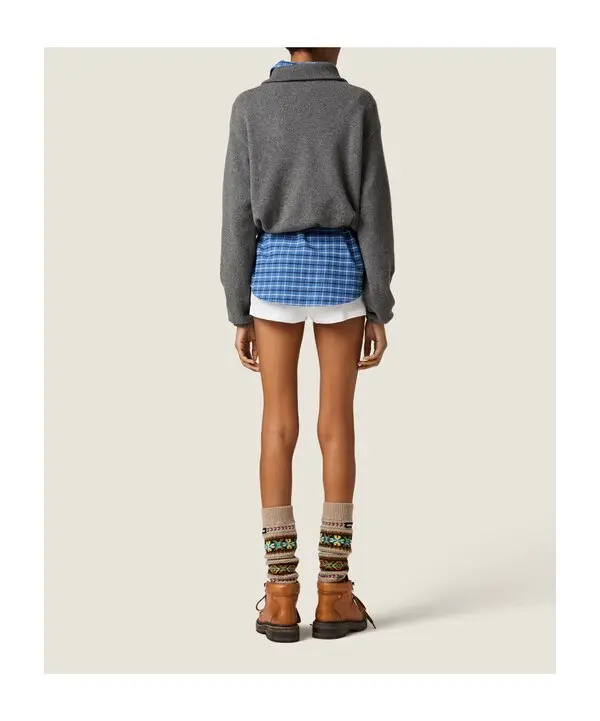 Miu Miu Wool-cashmere Blend Sweater