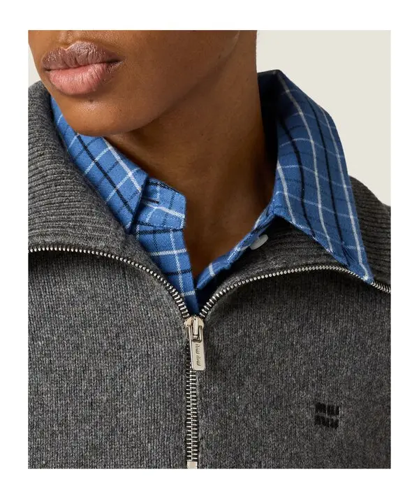 Miu Miu Wool-cashmere Blend Sweater