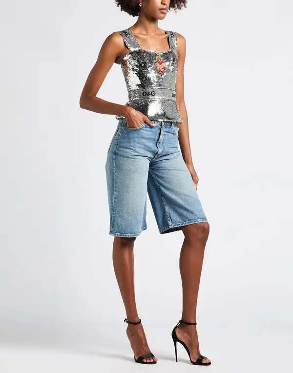 Dolce & Gabbana Sleeveless Sequin Top