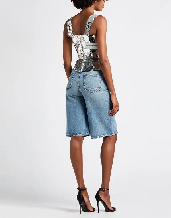 Dolce & Gabbana Sleeveless Sequin Top
