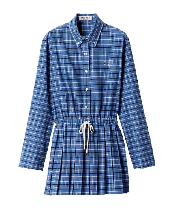 Miu Miu Flannel Dress
