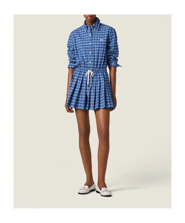Miu Miu Flannel Dress