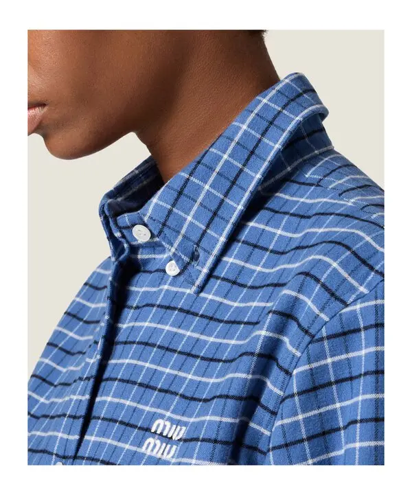 Miu Miu Flannel Dress