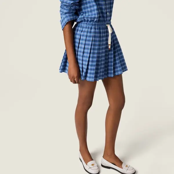 Miu Miu Flannel Dress
