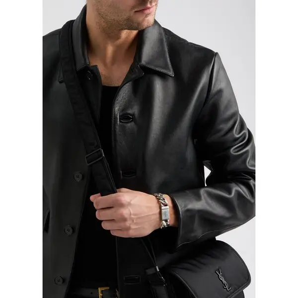 Saint Laurent Vintage-style Rough Cuban Link Bracelet