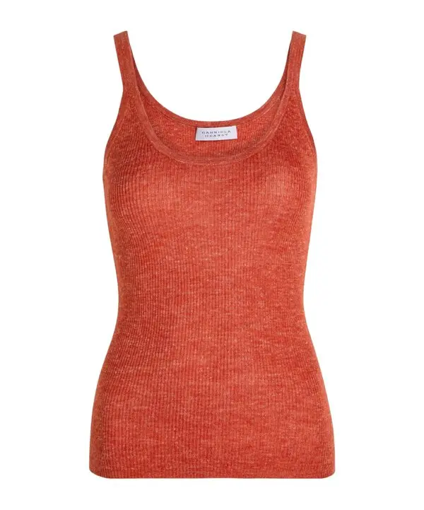 Gabriela Hearst Cashmere Slim-fit Tank Top - Red