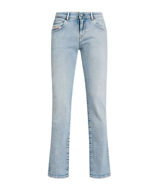 DIESEL® Light Wash Skinny Jeans - Gray