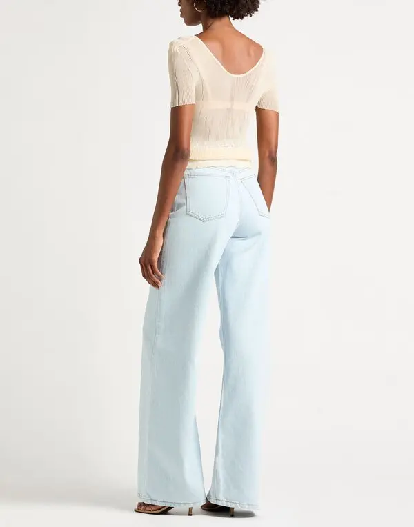Jacquemus Solid-color Sheer T-shirt