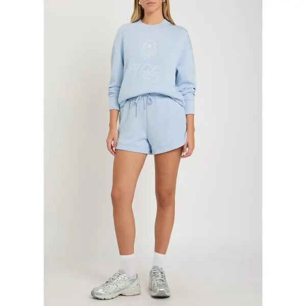 Varley Embroidered Crew-neck Sweatshirt