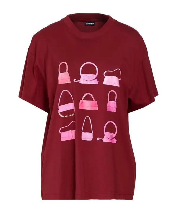 Jacquemus Solid-colored Printed T-shirt