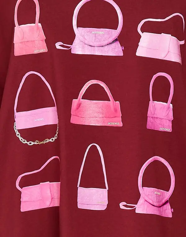 Jacquemus Solid-colored Printed T-shirt