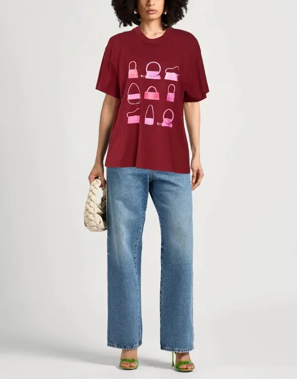 Jacquemus Solid-colored Printed T-shirt