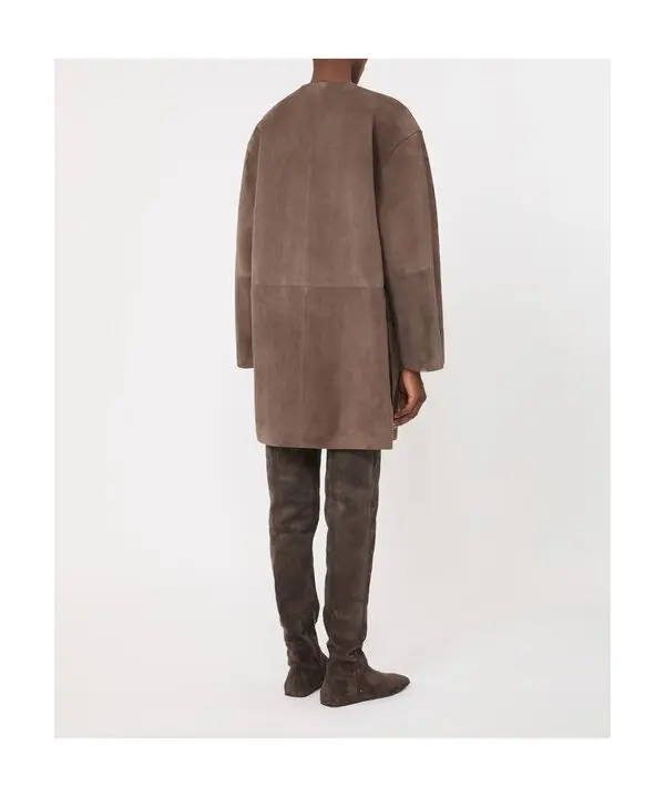 Max Mara Suede Overcoat