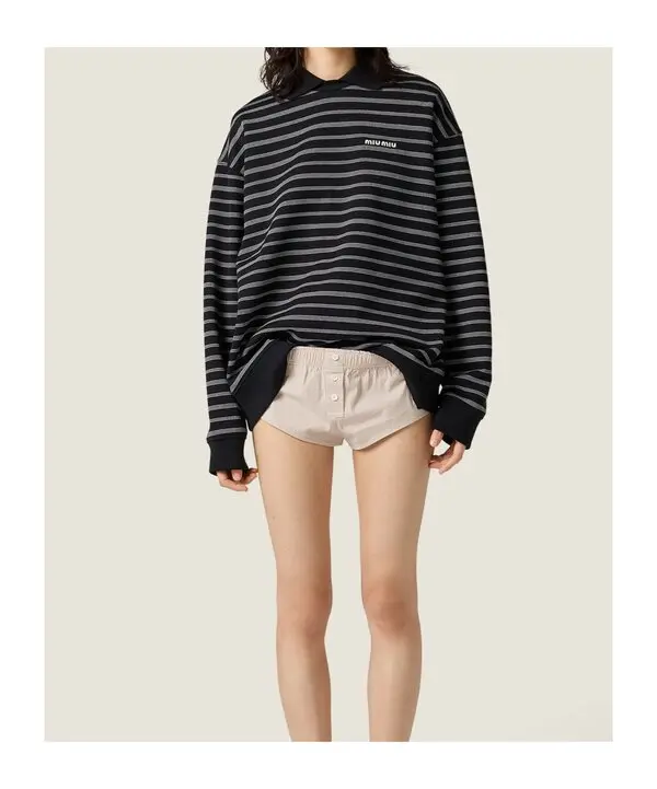 Miu Miu Cotton Sweatshirt
