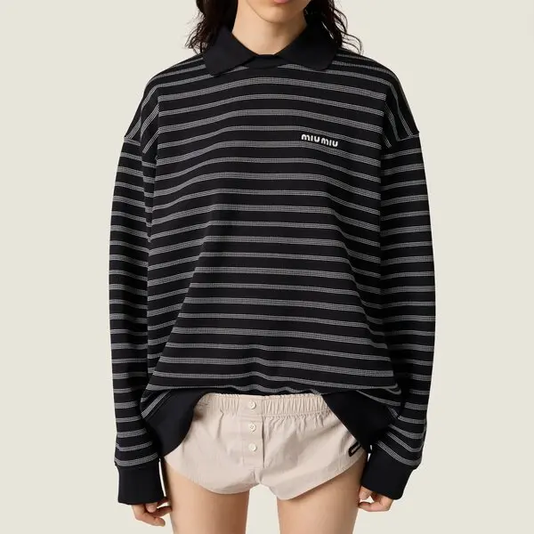 Miu Miu Cotton Sweatshirt