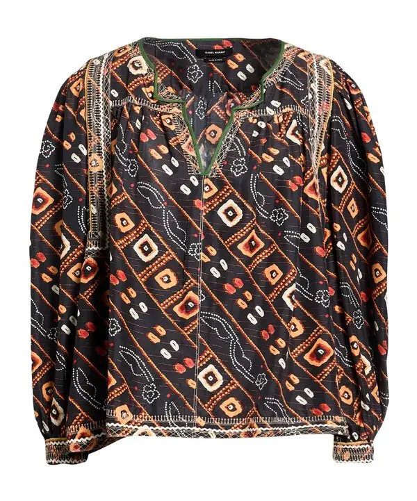 Isabel Marant Étoile Long-sleeve Printed Top