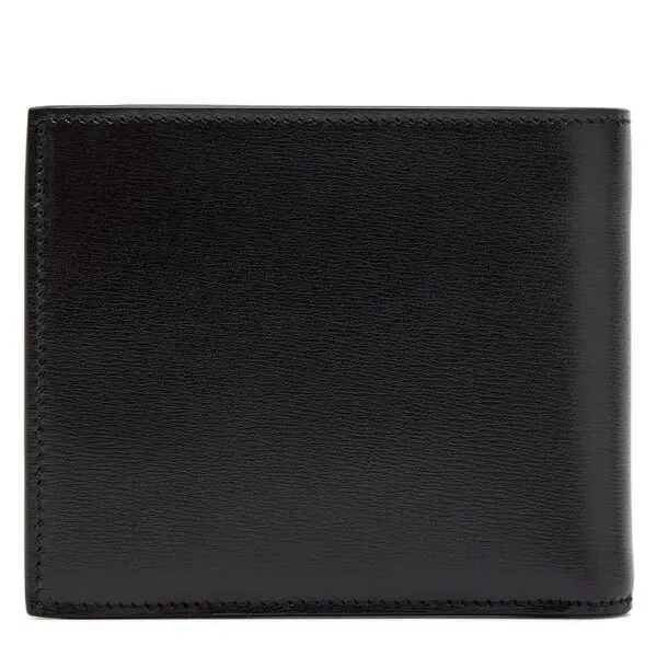 Saint Laurent Grain Leather Short Foldable Wallet