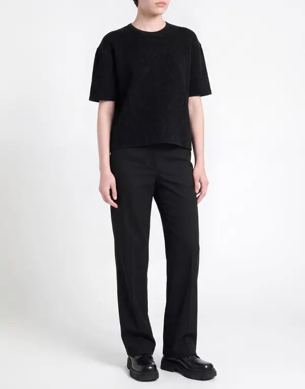 Max Mara Two-tone Lightweight Knit Short-sleeve