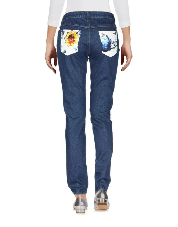 Dolce & Gabbana Dark Wash Denim Trousers