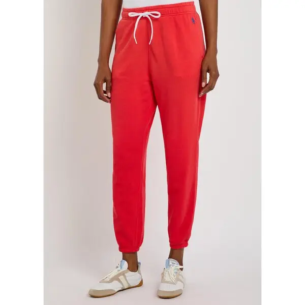 Polo Ralph Lauren Cotton Cropped Relaxed-fit Joggers