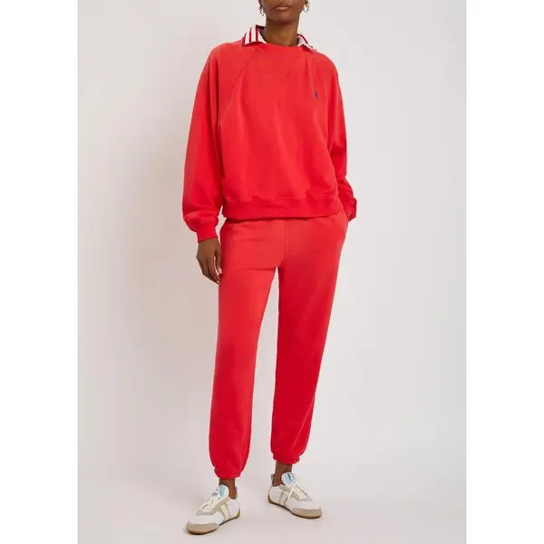 Polo Ralph Lauren Cotton Cropped Relaxed-fit Joggers