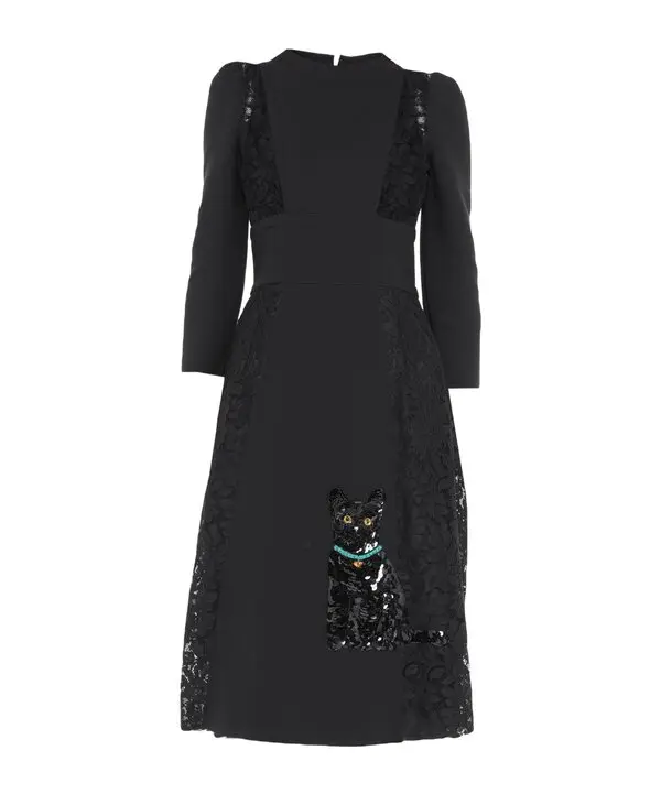 Dolce & Gabbana Midi Dresses - Black