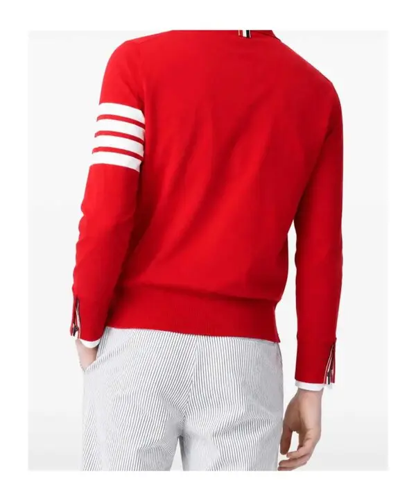 Thom Browne 4-bar Merino Wool Cardigan