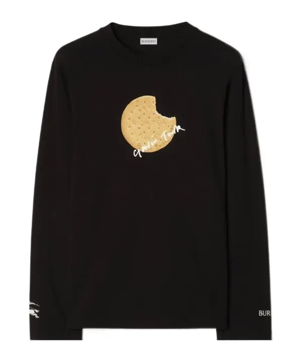 Burberry Biscuit Cotton Sweatshirt