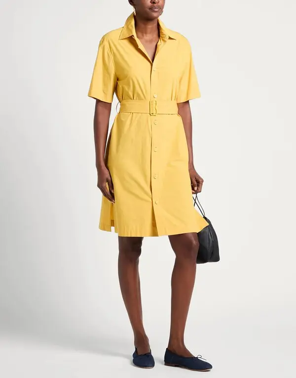 Burberry Minimalist Short-sleeve Shirt Dress