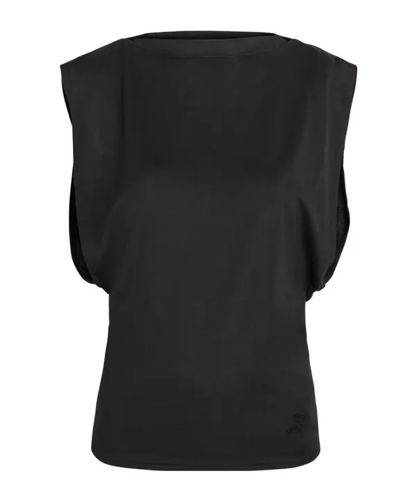 Jacquemus Cropped Loose Top - Black