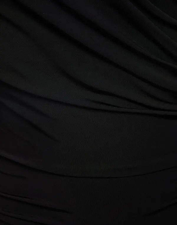 GANNI Solid Long-sleeve Stretch Top