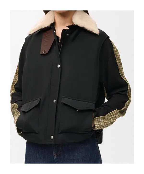 Loewe Sleeveless Vest In Technical Cotton