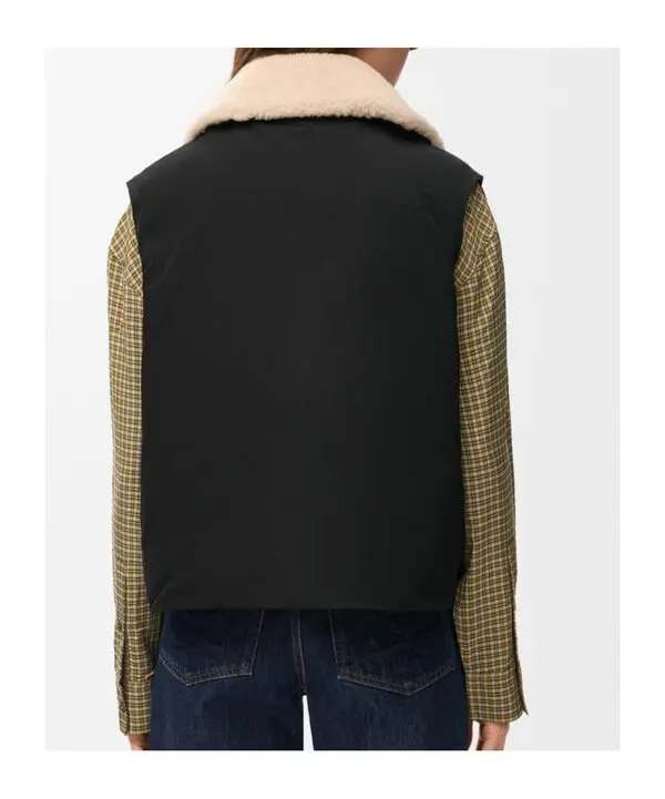 Loewe Sleeveless Vest In Technical Cotton