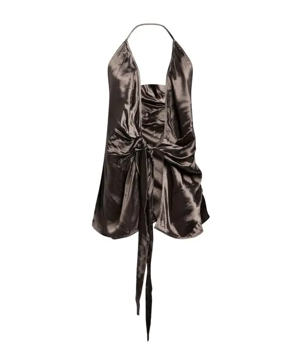 Rick Owens Sleeveless Satin Top