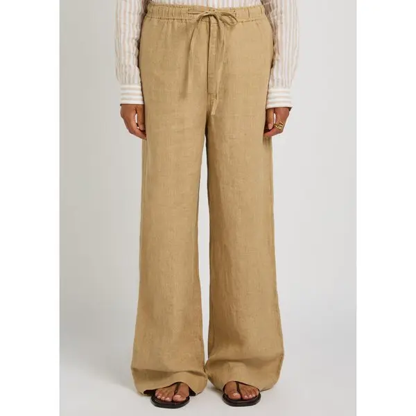 Polo Ralph Lauren Linen Trousers - Nude