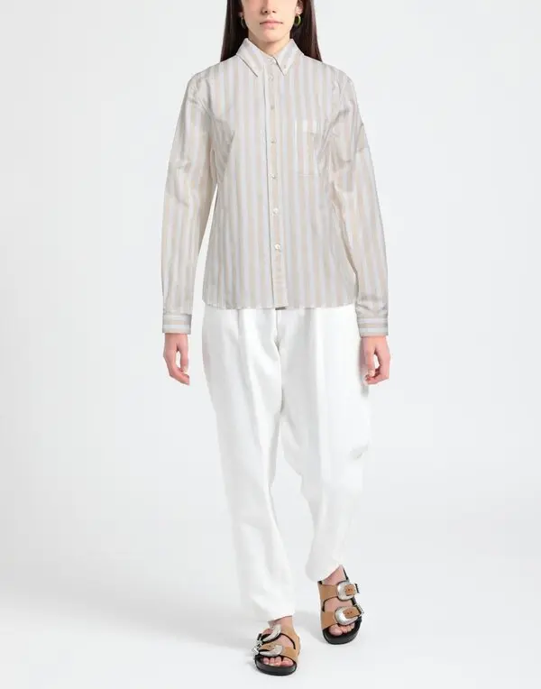 Saint Laurent Striped Long-sleeve Shirt